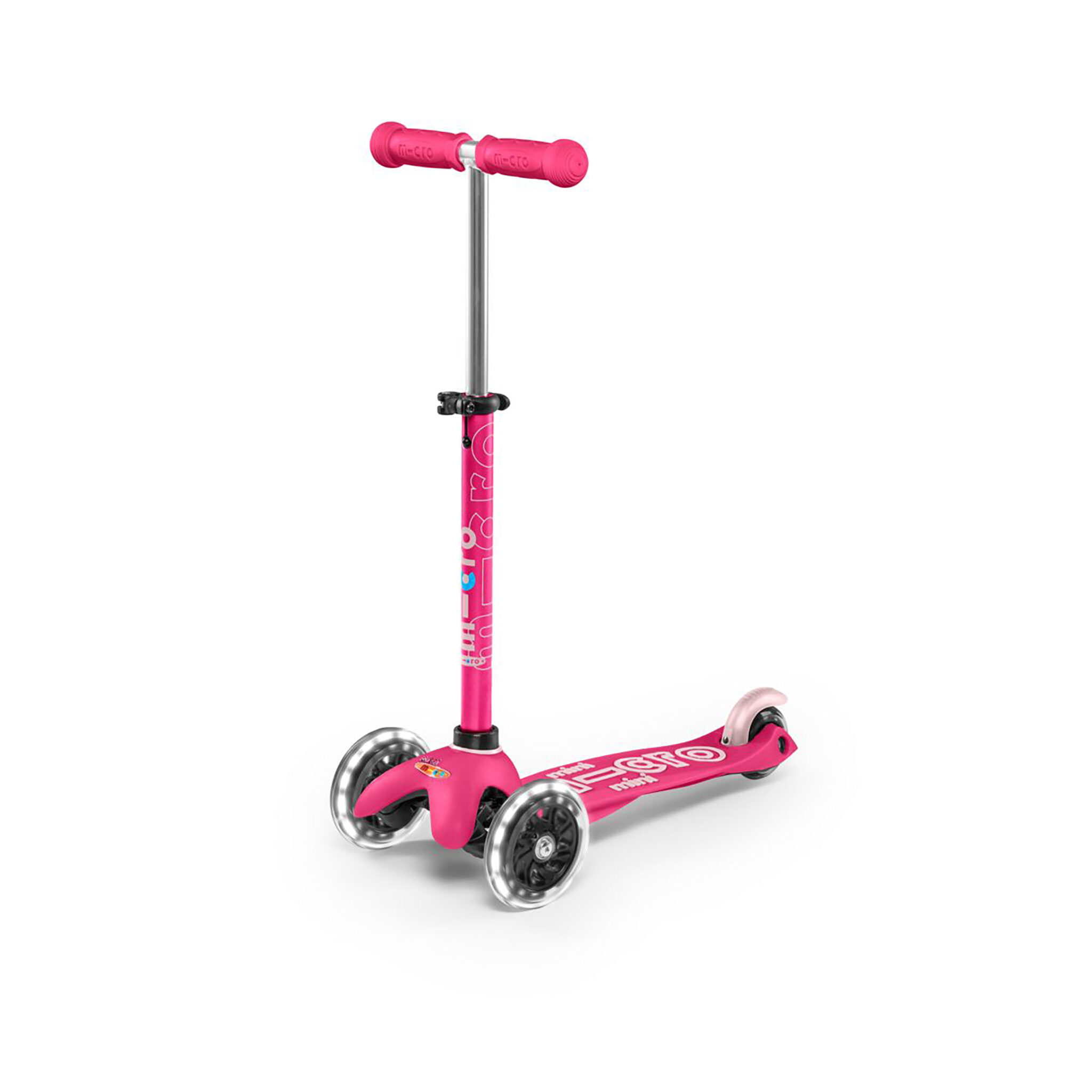 MICRO Mini Deluxe Pink Led - Action Bikes